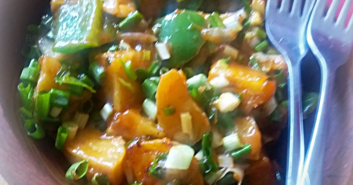 Kung Pao Potato Recipe by Bhumika Gandhi - Cookpad
