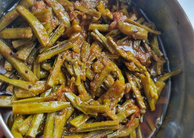 Masala Cluster beans (gawar)sabji Recipe by Ms. Shreya's Kitchen - Cookpad