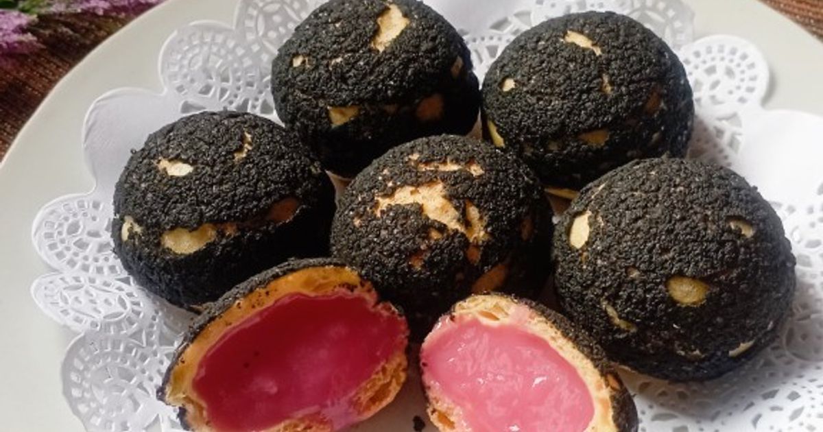Resep Choux Au Craqueline Blackpink (Soes Vla Stoberi) oleh Idda Fitria ...