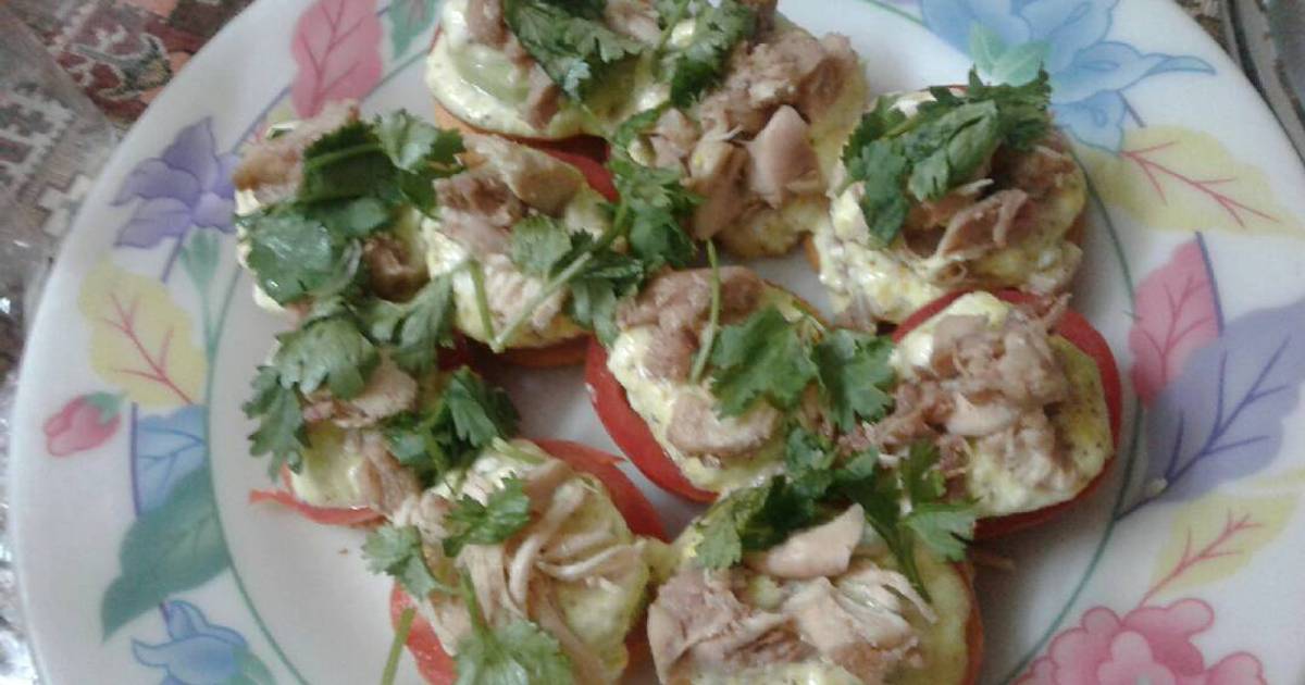 Chicken topping delights Recipe by Somali Paul - Cookpad