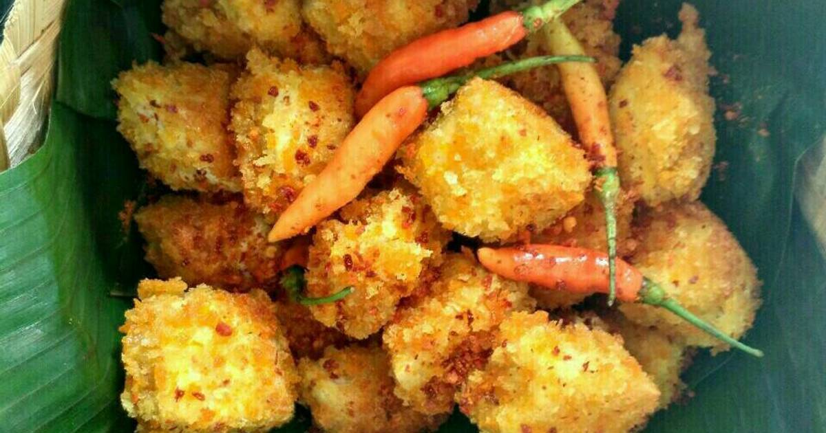 Resep Tahu Crispy Mini Kriuk Kriuk Tabur Cabe Bubuk oleh Arifani - Cookpad