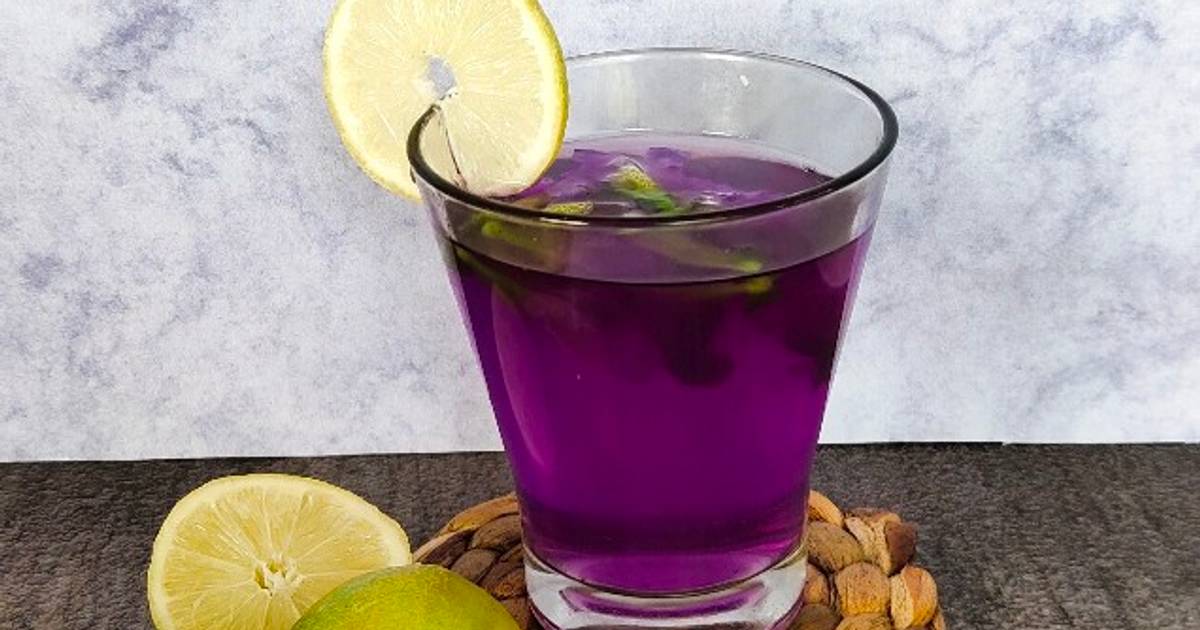 Resep Teh Bunga Telang Lemon oleh Priska Koes - Cookpad