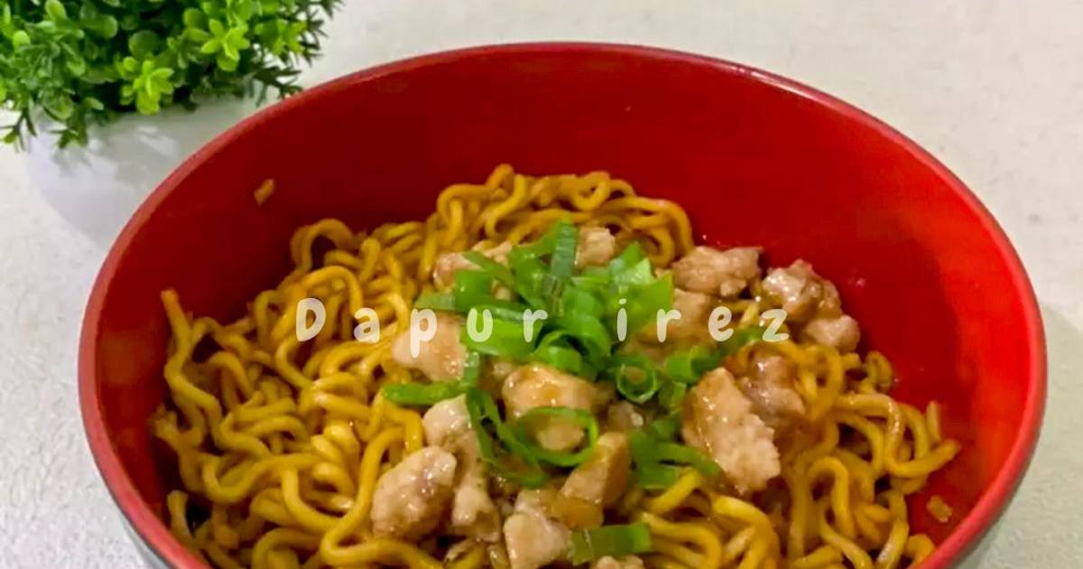 Resep Mie Yamin Manis oleh Dapur Irez - Cookpad