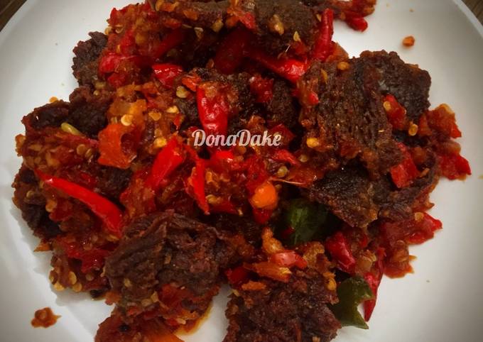 Resep Dendeng batokok lado merah oleh DonaDake - Cookpad