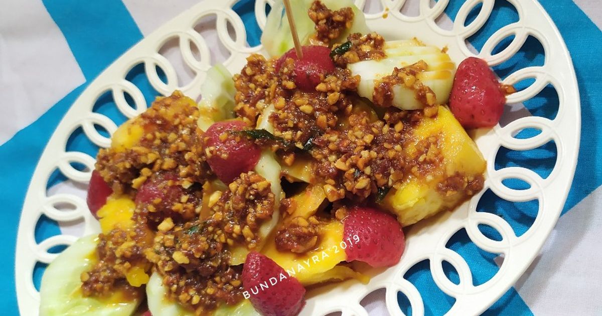 Resep Rujak Buah Potong oleh Bunda Nayra - Cookpad