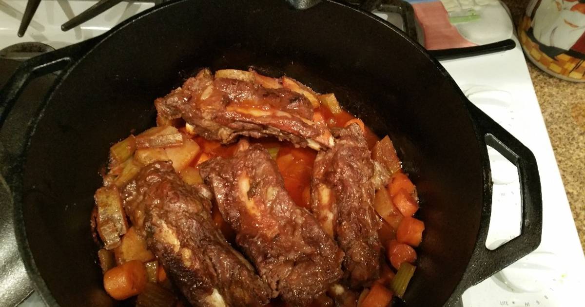 2 easy and tasty dutch oven beef ribs recipes by home cooks - Cookpad