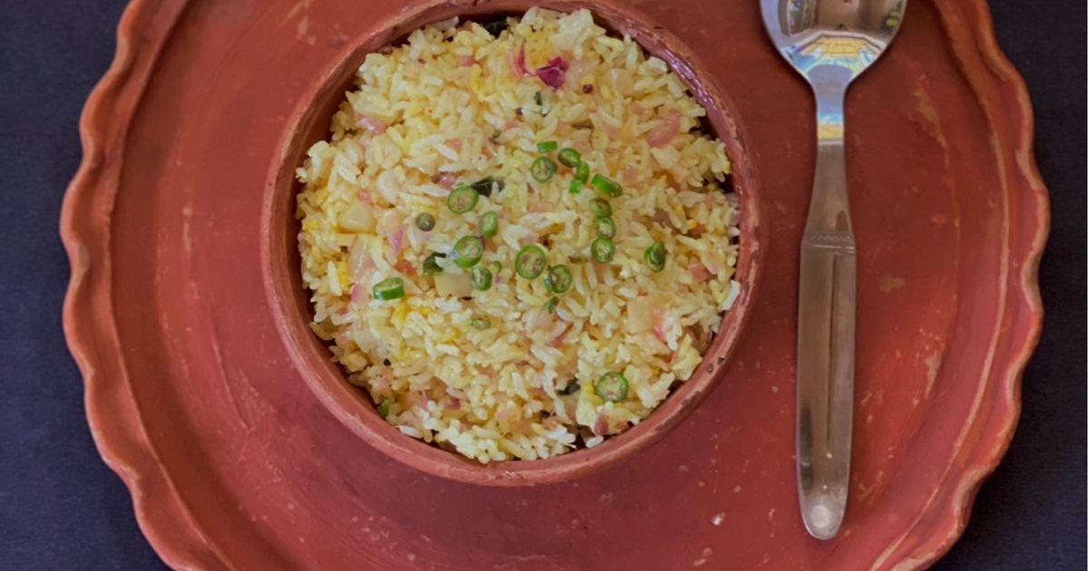 Kancha Aam Pulao Recipe by Madhumita Bishnu - Cookpad