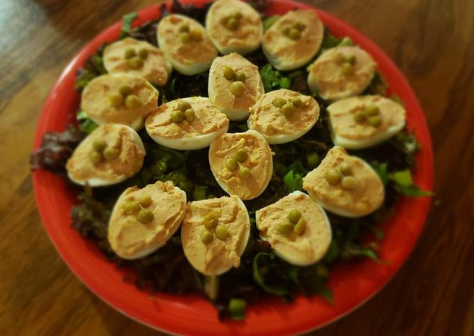 Huevos Rellenos Receta De Mini Acevedo Cookpad