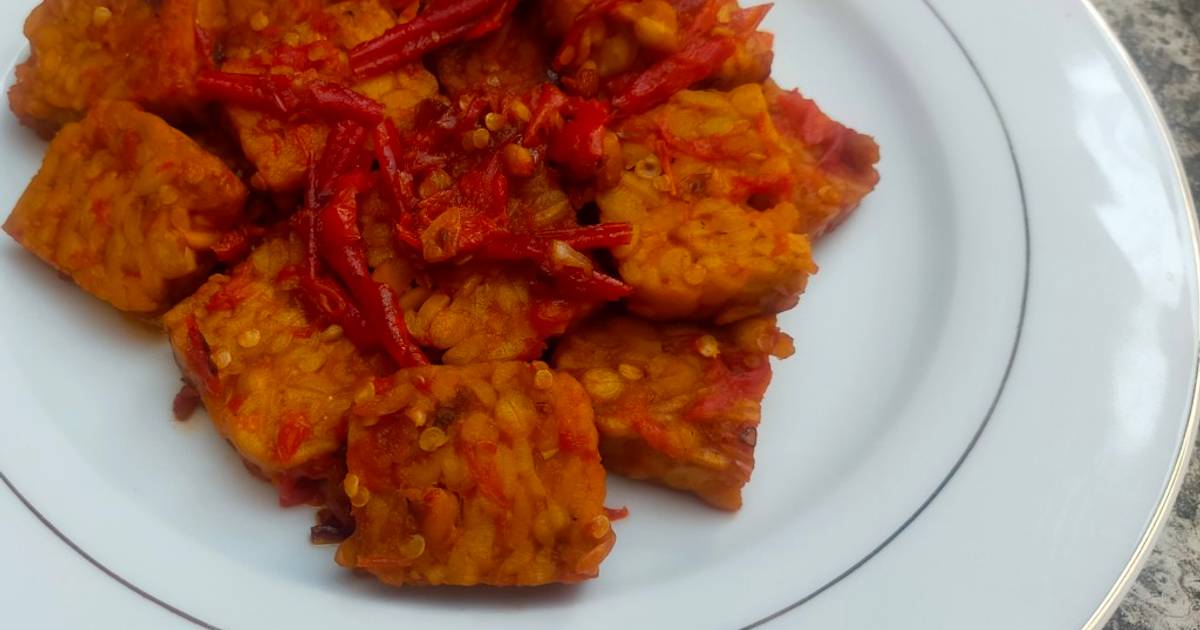 Resep Tempe Balado oleh anisatur raehan - Cookpad