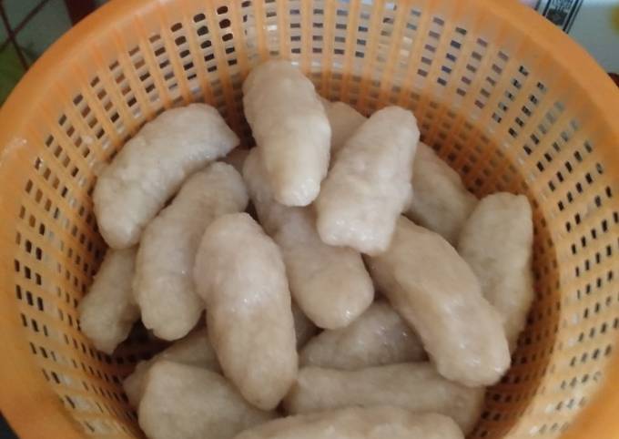 Resep Pempek lenjer kecil khas Palembang oleh dwitasari - Cookpad