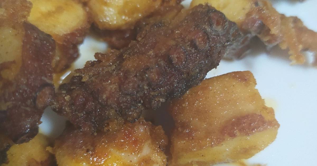 Pulpo frito - 65 recetas caseras- Cookpad