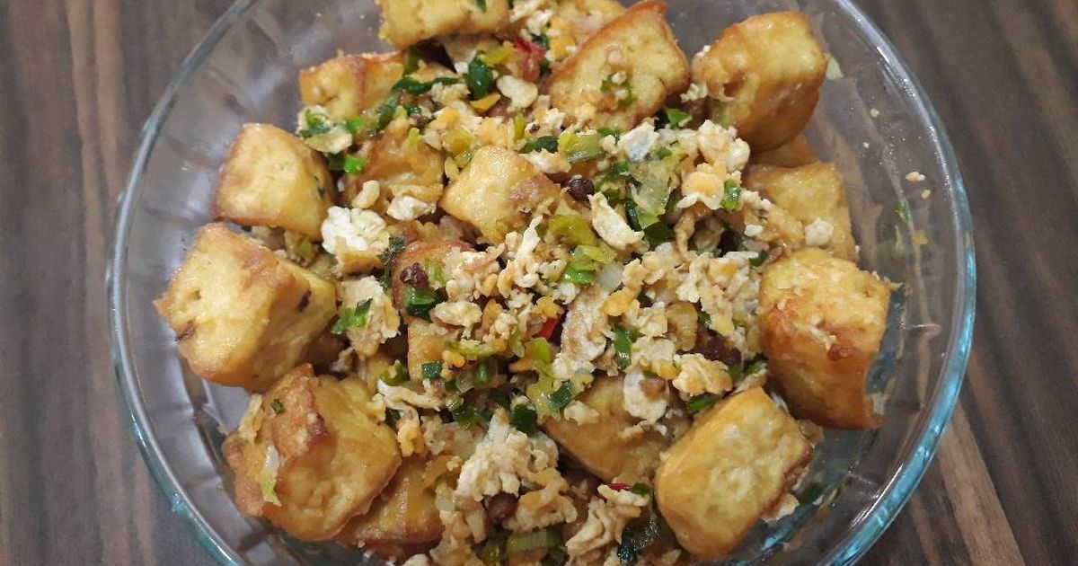Resep Tahu Telur Asin oleh lingling - Cookpad