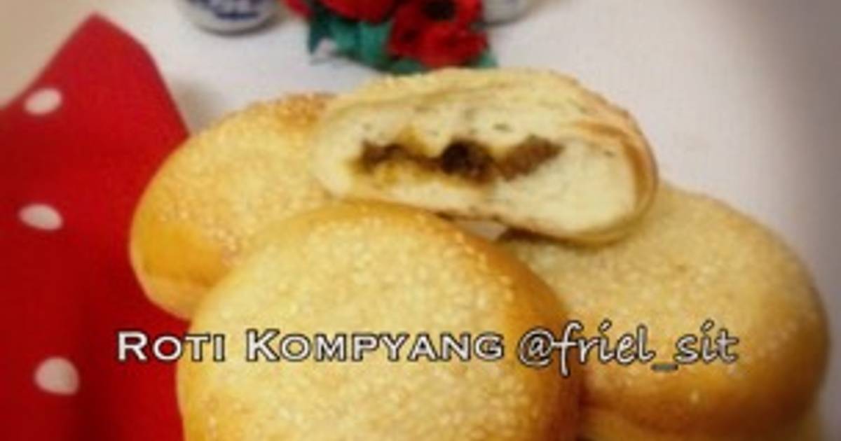 5 resep roti kompyang enak dan sederhana ala rumahan - Cookpad