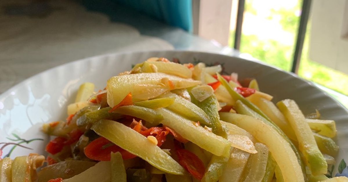 Resep Tumis Labu Siam/Gambas oleh shinshinahp - Cookpad
