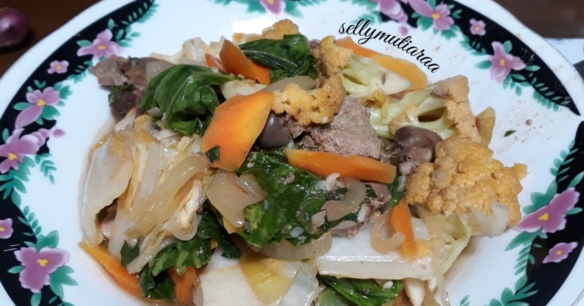 Resep Capcay Saos Seger oleh Selly Mutiara Restika - Cookpad