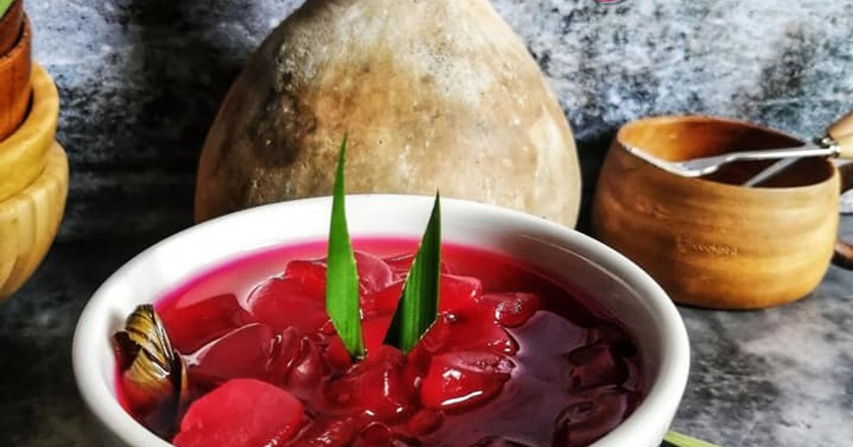 Resipi Manisan Halwa Buah Kabung Sirap Rose oleh Julia ALeen Aireish ...
