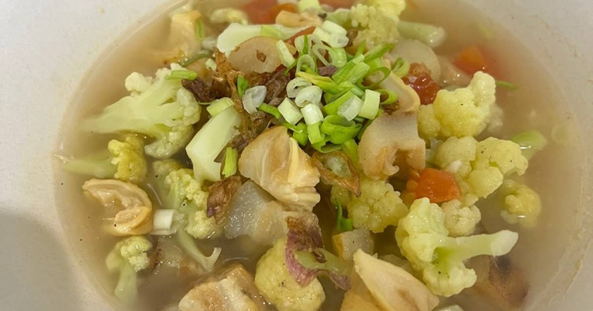 Resep Sup Kikil Kembang Kol oleh Let Meta Cook - Cookpad