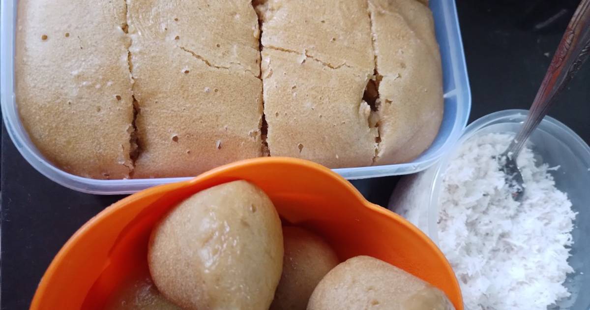 Resep Kue Apam Gula Merah oleh Ibuk Cia - Cookpad