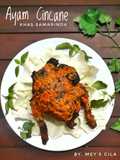 Resep ayam cincane khas Kalimantan gurih dan pedas