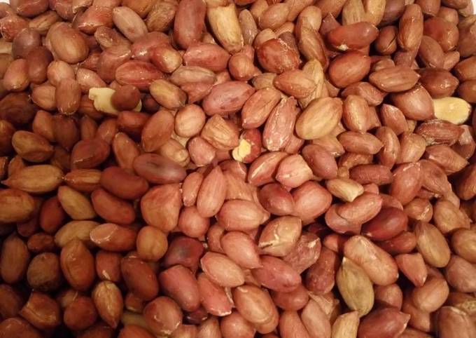 Baked ground nuts Recipe by Betty - Cookpad