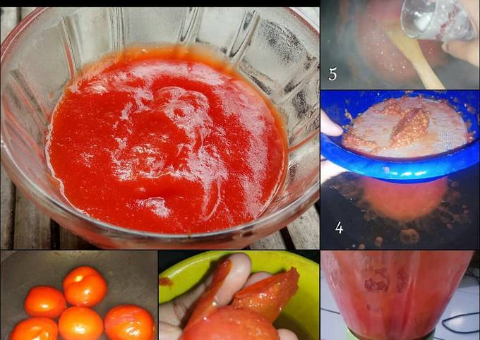 Resep Saos Homemade 😋 oleh Dian Rosdiana Lanesa - Cookpad