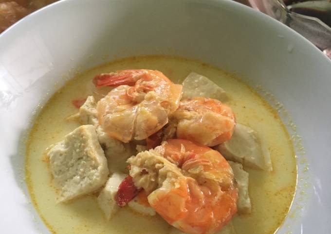 Resep Tahu Udang Kuah Kuning oleh Deby Alvionita - Cookpad