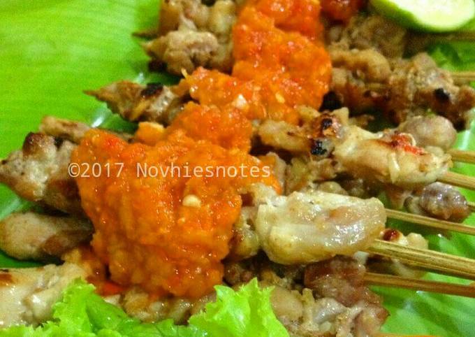 Resep Sate Ayam Taichan oleh Novhiesnotes - Cookpad