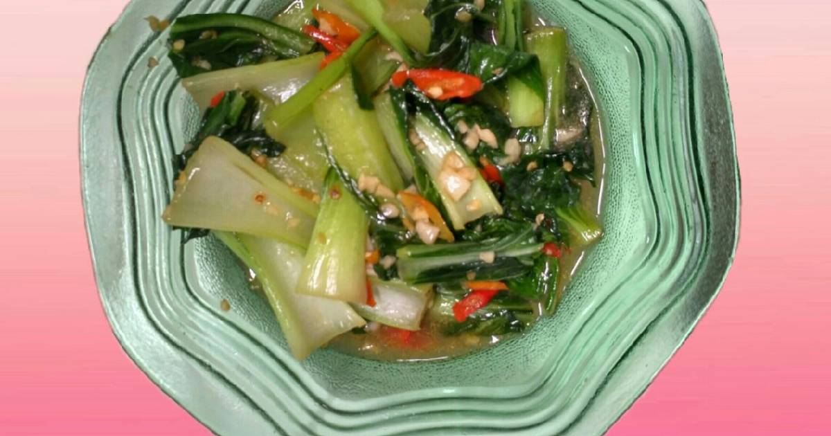 2.344 resep tumis pokcoy bawang putih enak dan sederhana - Cookpad