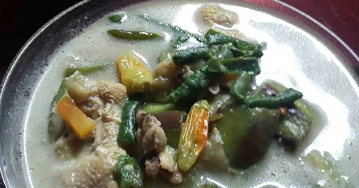 Resep Lodeh Ayam oleh embheeeee - Cookpad