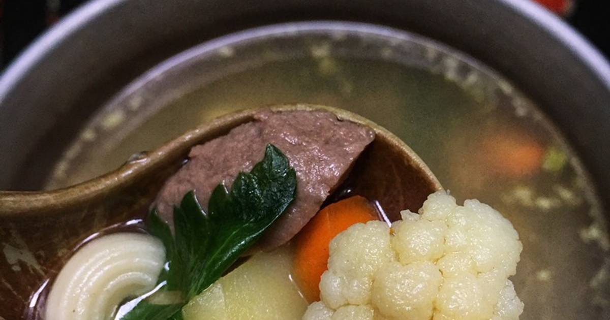 Resep Sop Sayur Kentang Makaroni oleh Rima Puspita - Cookpad