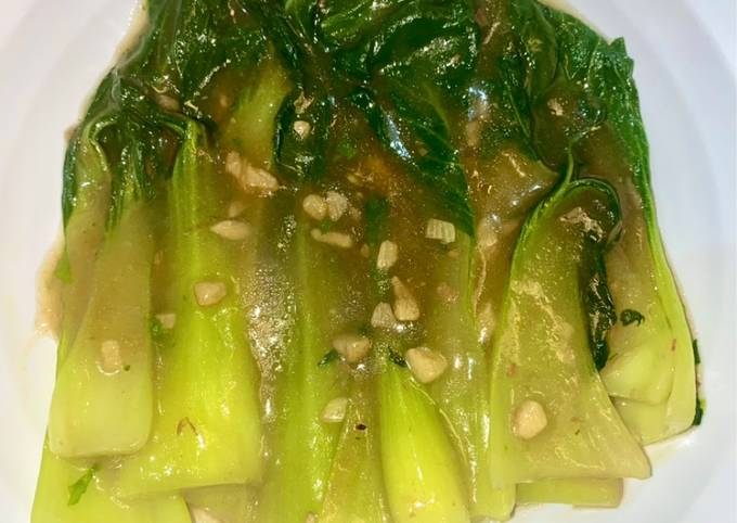 Resep Pakcoy Bawang Putih oleh Novita Dwi Widia Ningrum - Cookpad