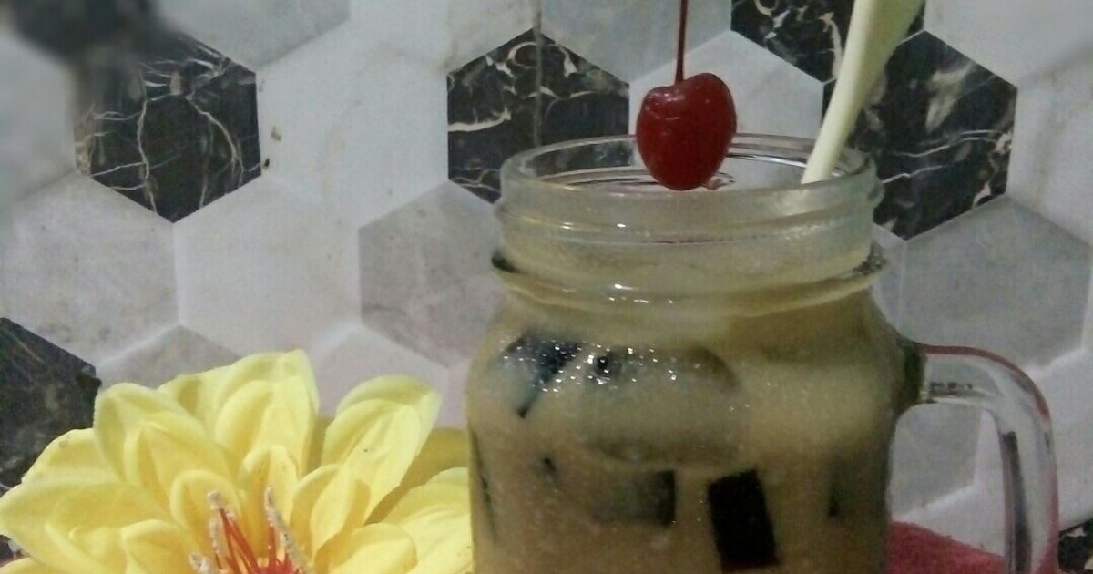 Resep Es Cincau Susu Gula Merah oleh Deis Daraswati - Cookpad