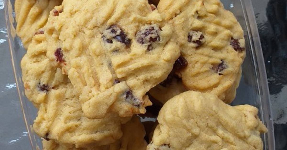 Resep Cookies kismis kurma - 3 bahan, oleh Diah Kartika - Cookpad
