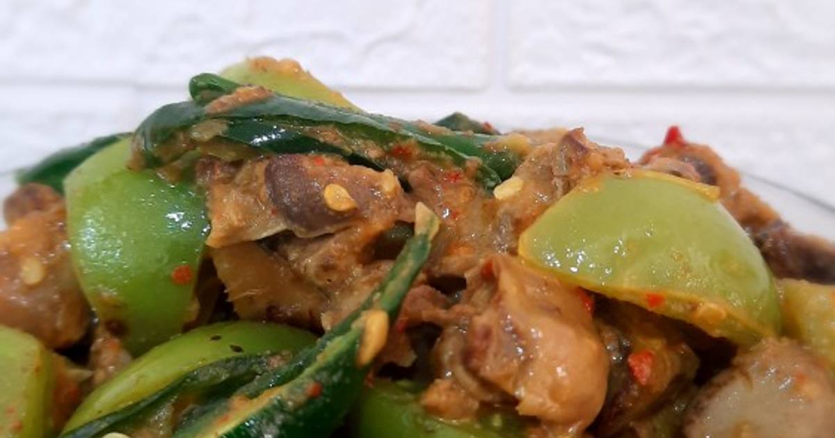 34 resep oseng oseng ati ampela ayam lombok ijo enak dan mudah - Cookpad