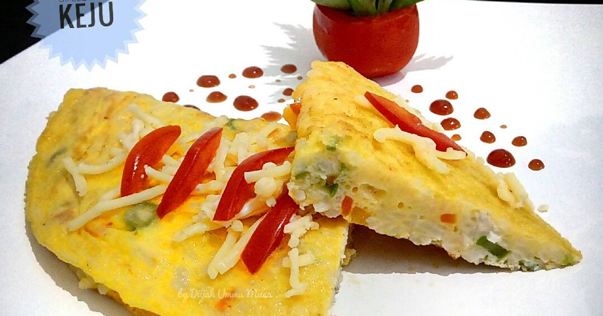 Resep Omelet Nasi Keju Praktis [Sarapan Hari 3] oleh Diyah Kuntari ...