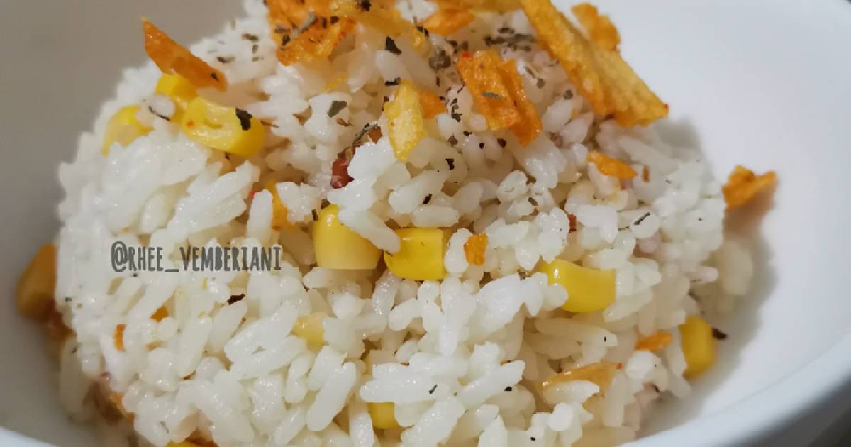 Resep Garlic Potato Chips Rice oleh Rhee - Cookpad