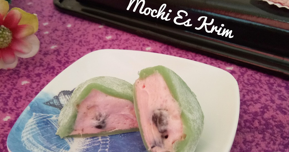 Resep 47. Mochi Es Krim oleh Ummu Ayumi - Cookpad