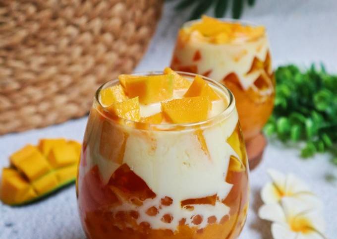 Resep Mango Sago Oleh Djanara Homecook Cookpad