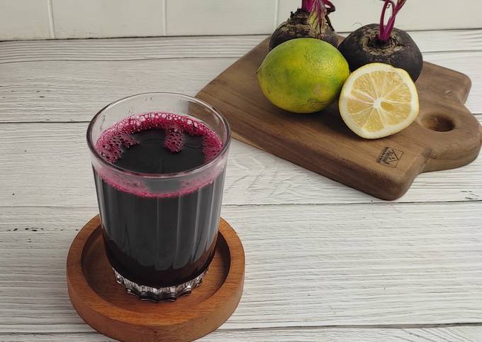 Resep Jus Bit Lemon oleh Nendah Rismaita - Cookpad