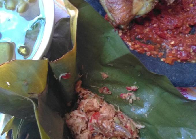 Resep Botok Tempe Teri Lamtoro oleh widayati - Cookpad