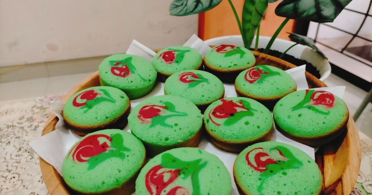 Resep Bolu Pandan Mini (Pakai Cetakan Martabak Mini) oleh Siti Himatul ...