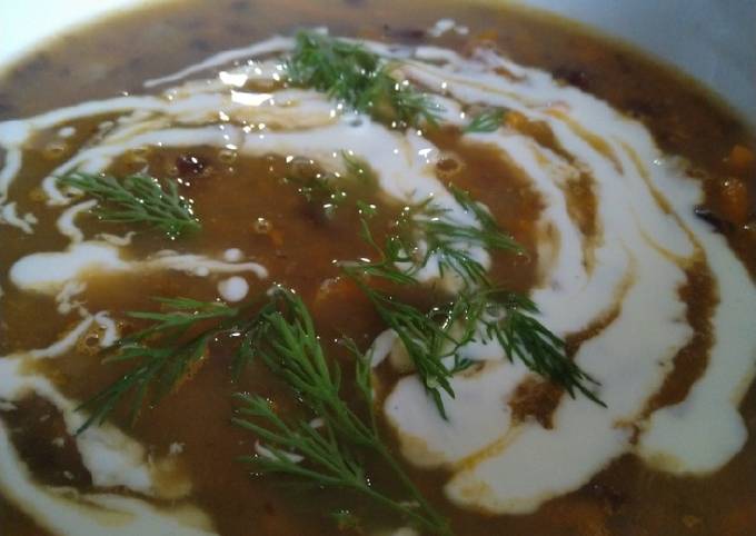 Soupe de haricot noir de melodie Jelu - Cookpad