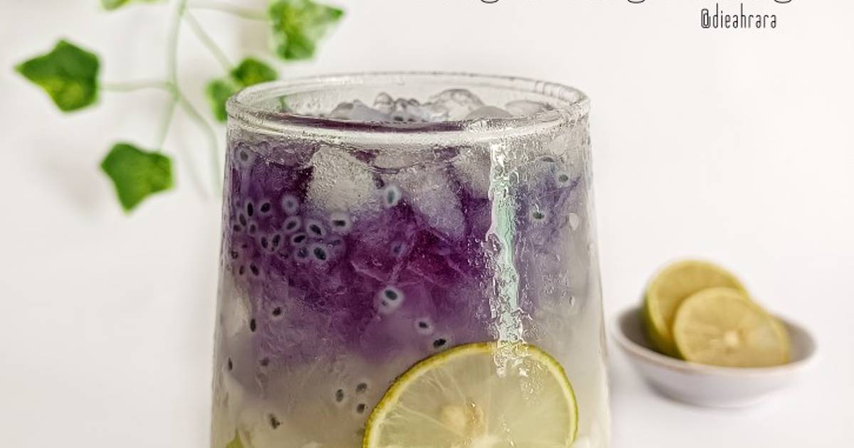 75 resep minuman es bunga telang enak dan mudah - Cookpad