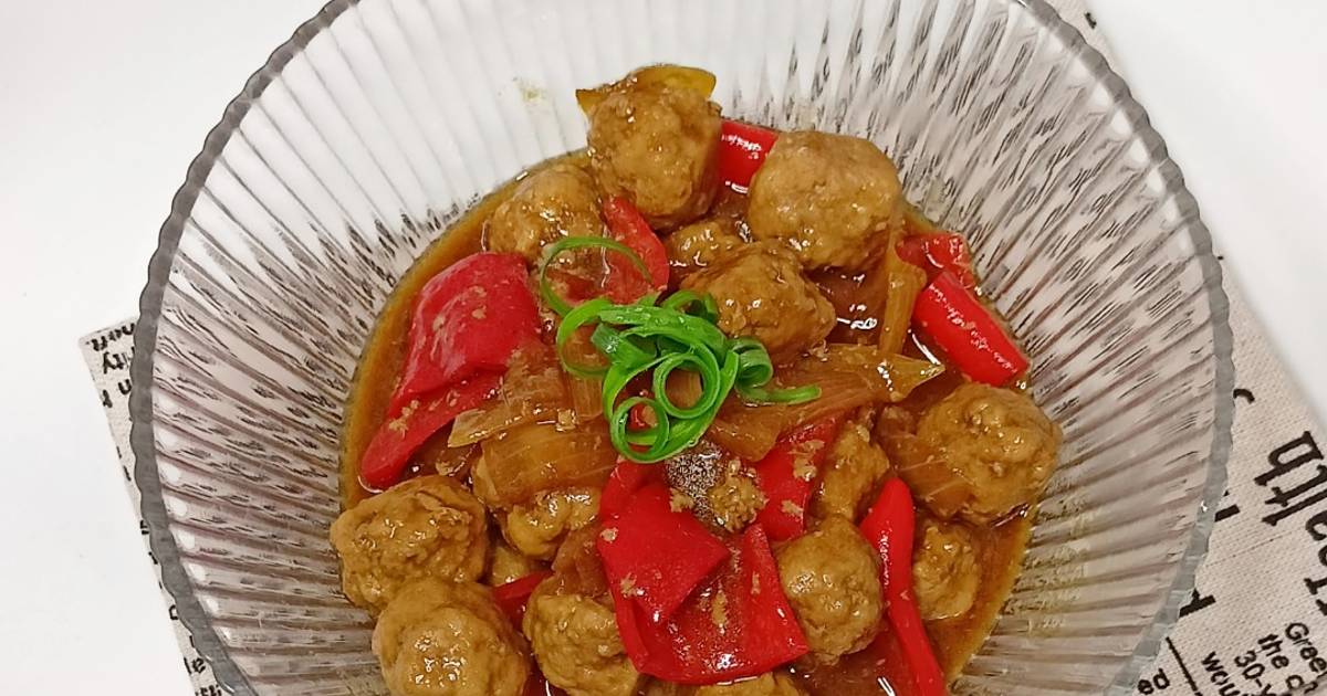 Resep Bola-Bola Daging Saos Tiram 🧆 oleh Febriyana | IG: @febbriyana ...