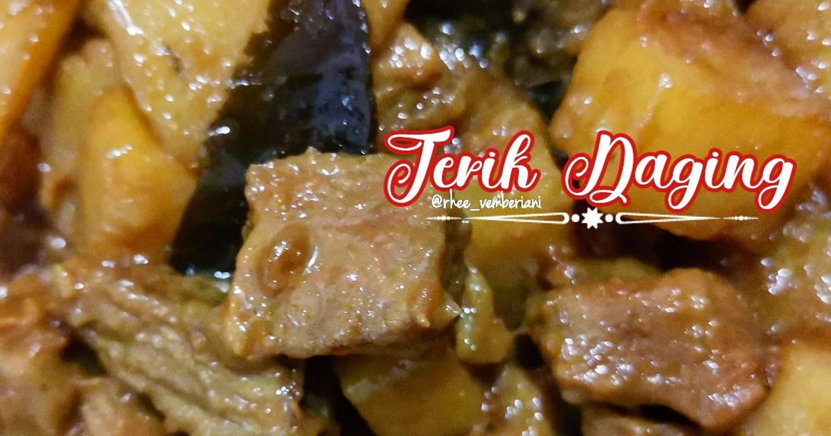 290 resep terik daging enak dan sederhana ala rumahan - Cookpad