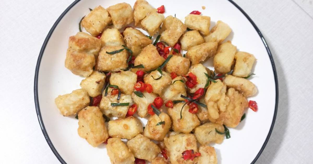 Resep Tahu cabai garam oleh Rismasakk - Cookpad