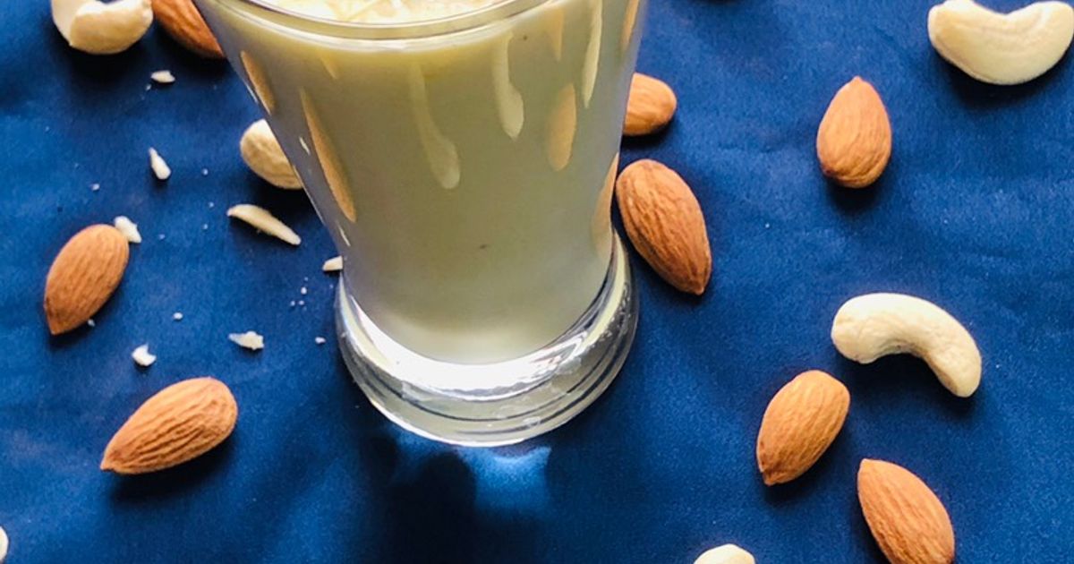 Dry Fruit Milkshake Recipe by Bhavisha Hirapara - Cookpad