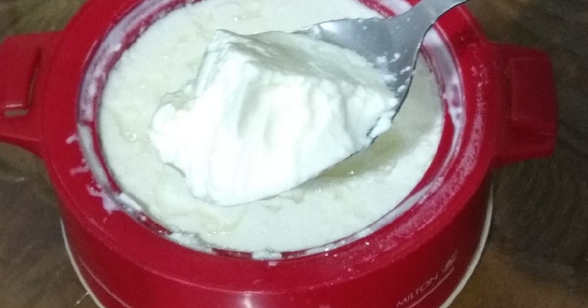 How To Set Thick Curd In Winter Season Recipe by Bhumi's Kitchen ...