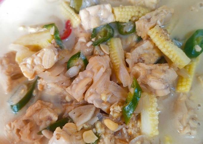 Resep Sayur lodeh tempe lombok oleh Santika Permatasari - Cookpad