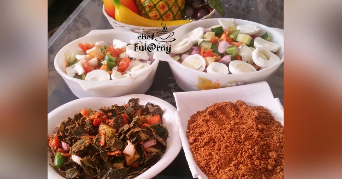 Moringa Salad By S@Lma Ful@Rny.. Recipe by Salma's_delicacies. - Cookpad